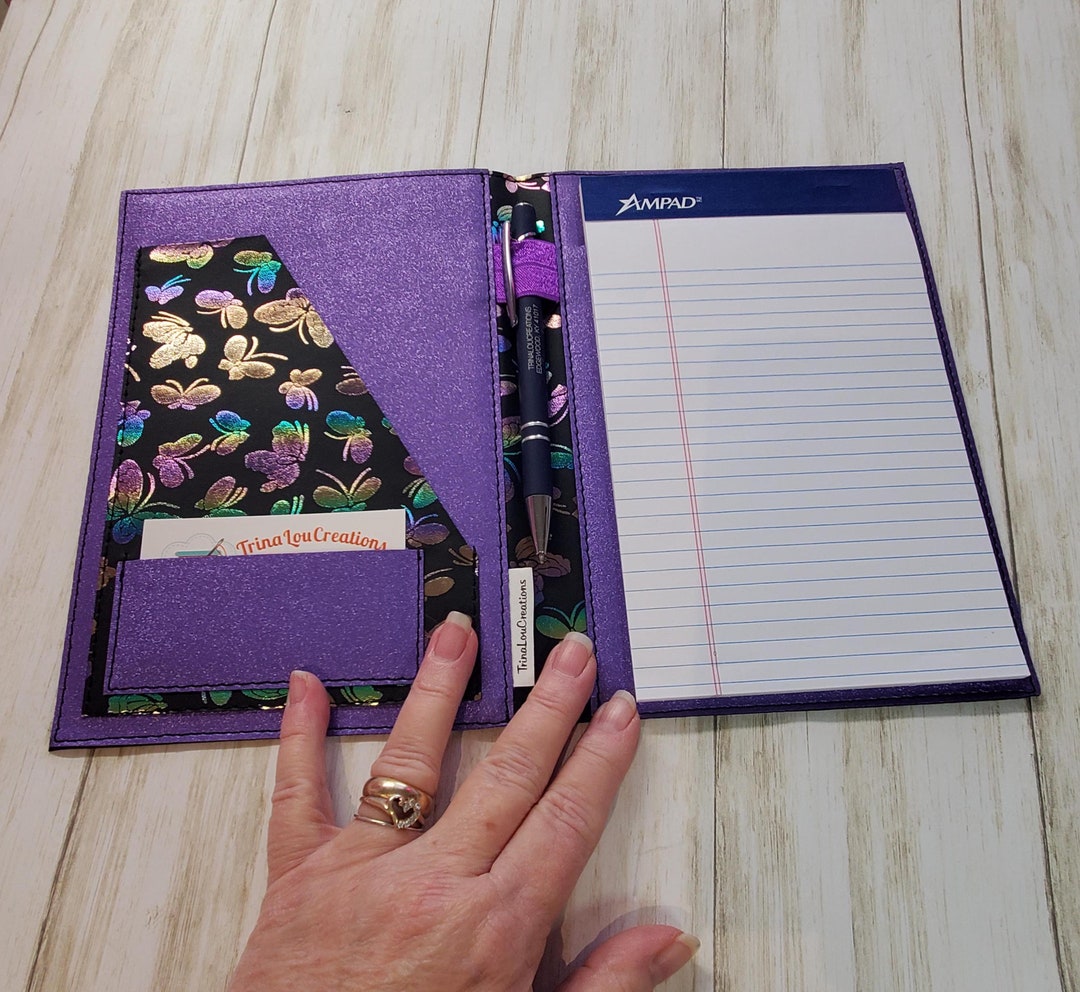 VINYL Moondance Notebook Cover With Notepad, Jr. Legal Journal Cover ...