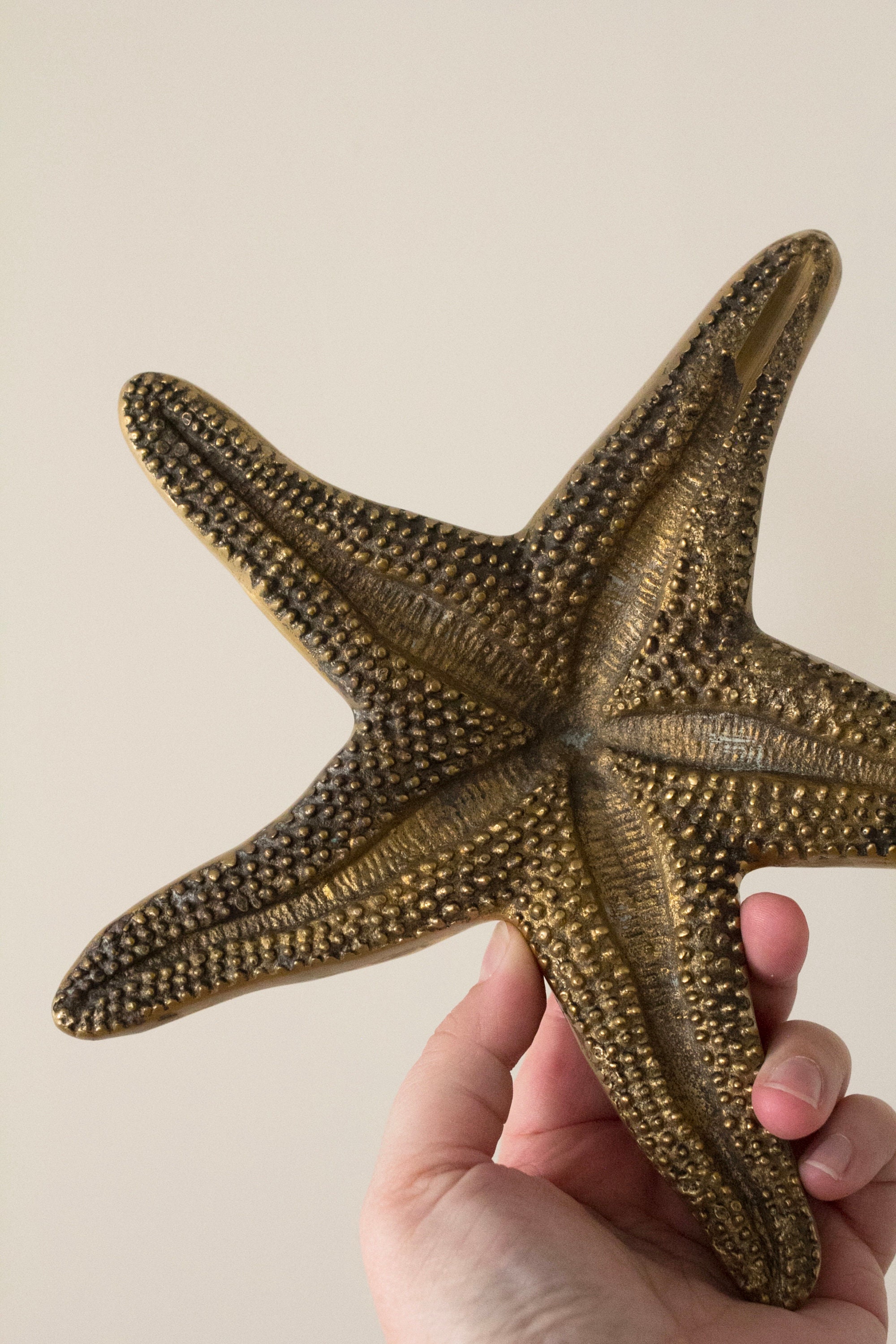Vintage Solid Brass Starfish - Etsy