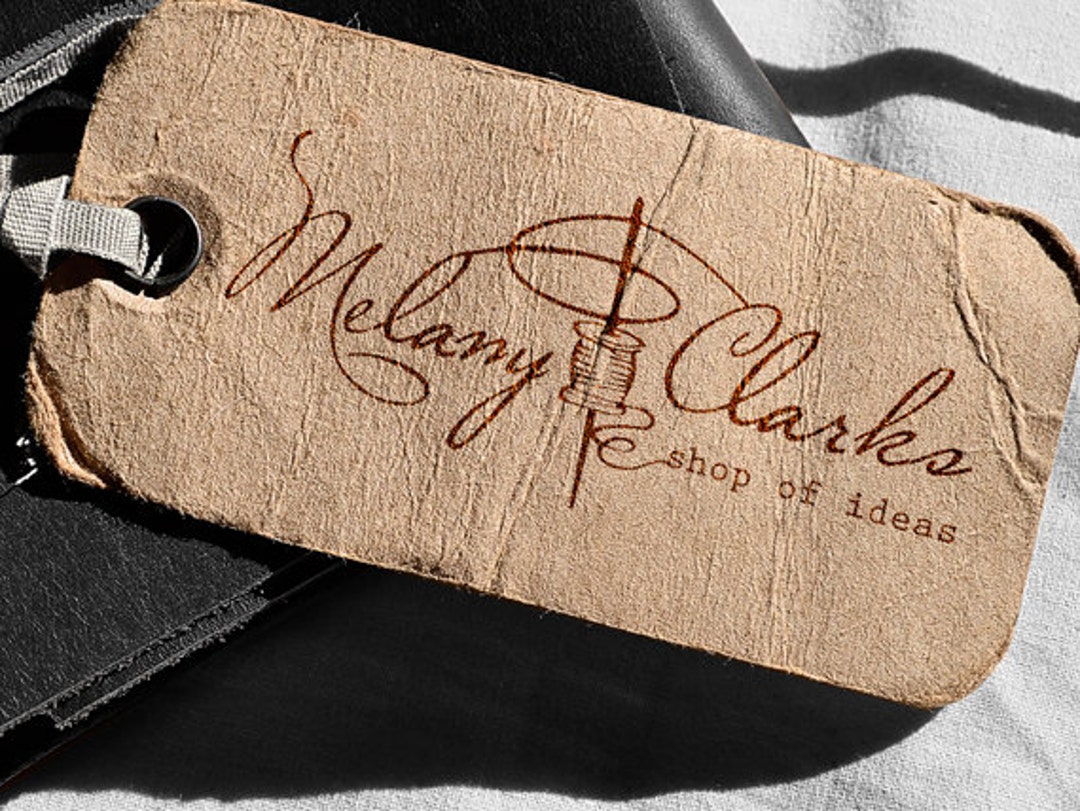 Needlework Sewing Logo, Business Logo and Watermark, Retro Logo, Needle ...