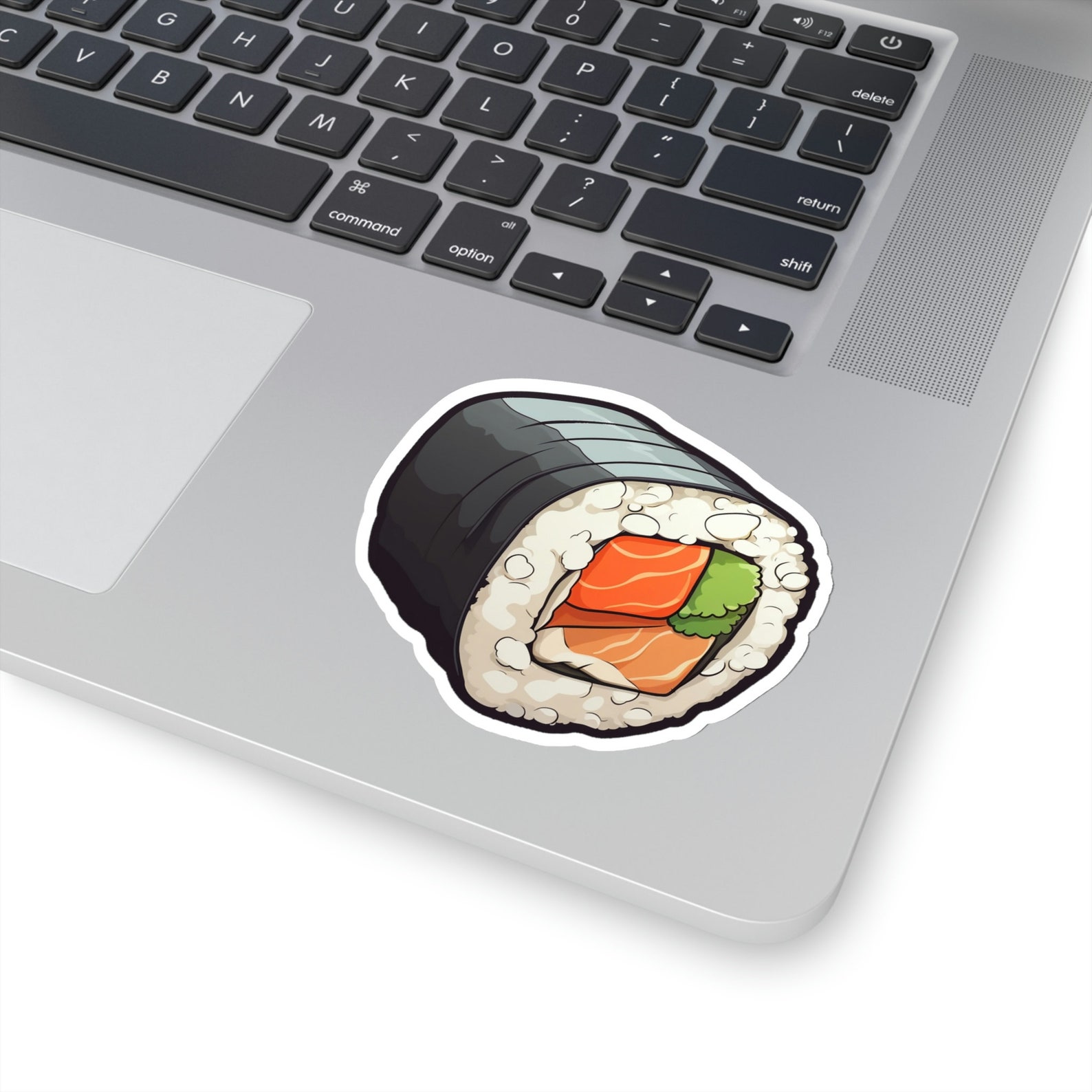 Sushi Roll Sticker, Water Bottle Decal, Laptop Sticker, Japanese ...
