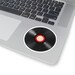 Vintage Record Vinyl Sticker, Retro Music Decal, Laptop Sticker, Water ...