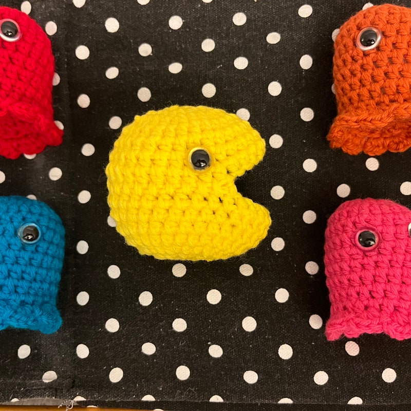 Crochet Pacman - Etsy