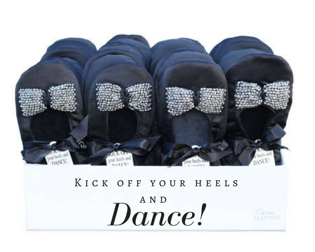 Wedding Guest Slippers! 20 or 50 Pair Dancing Shoes for Guests With ...