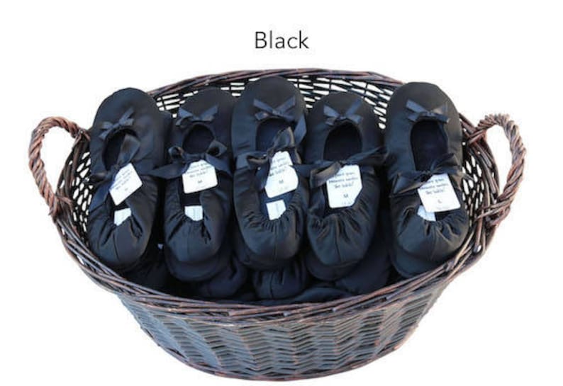 30 Pair Bulk Dancing Slippers for Guest Ballet Satin | Etsy