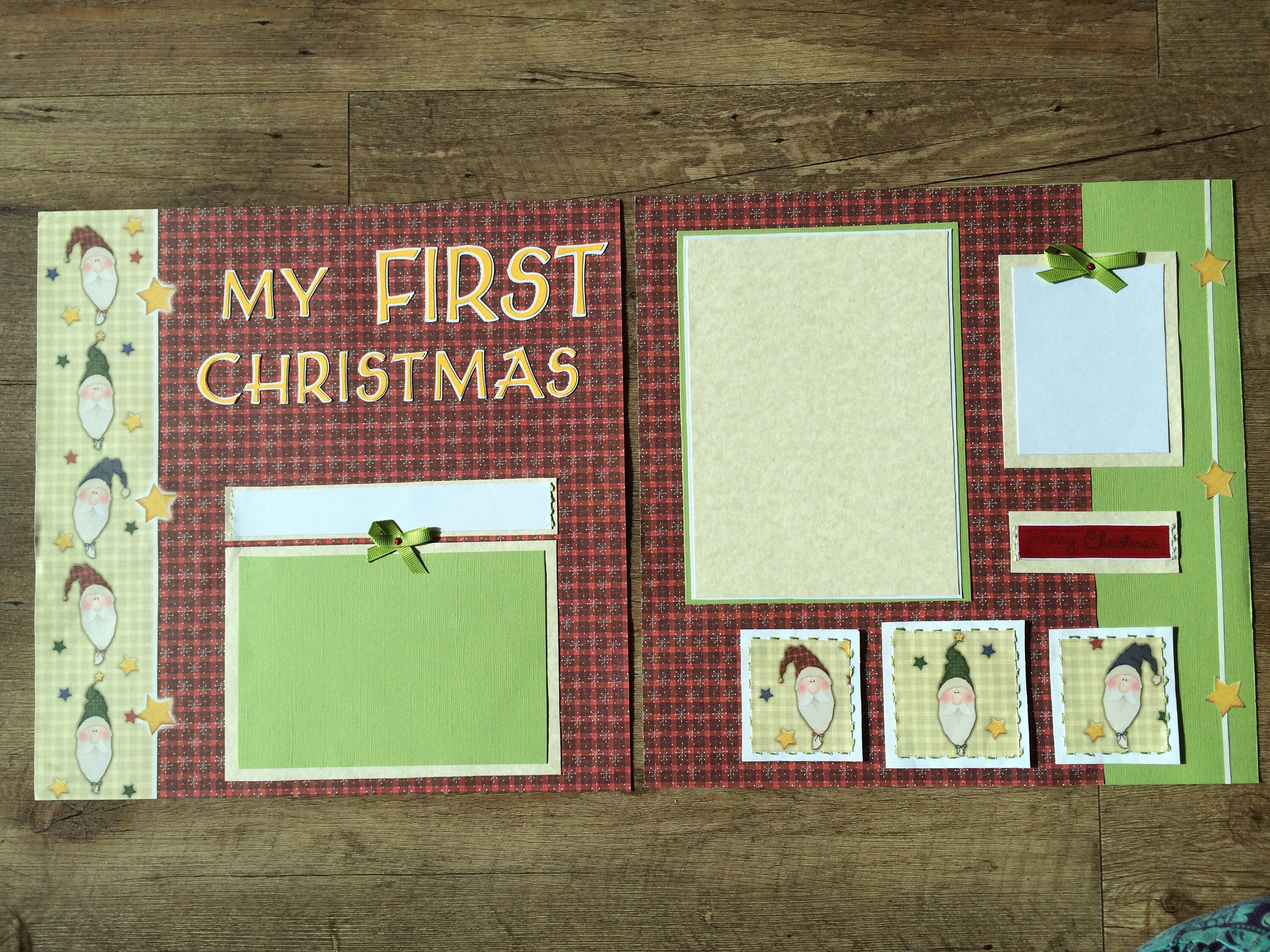 Babys First Christmas Scrapbook
