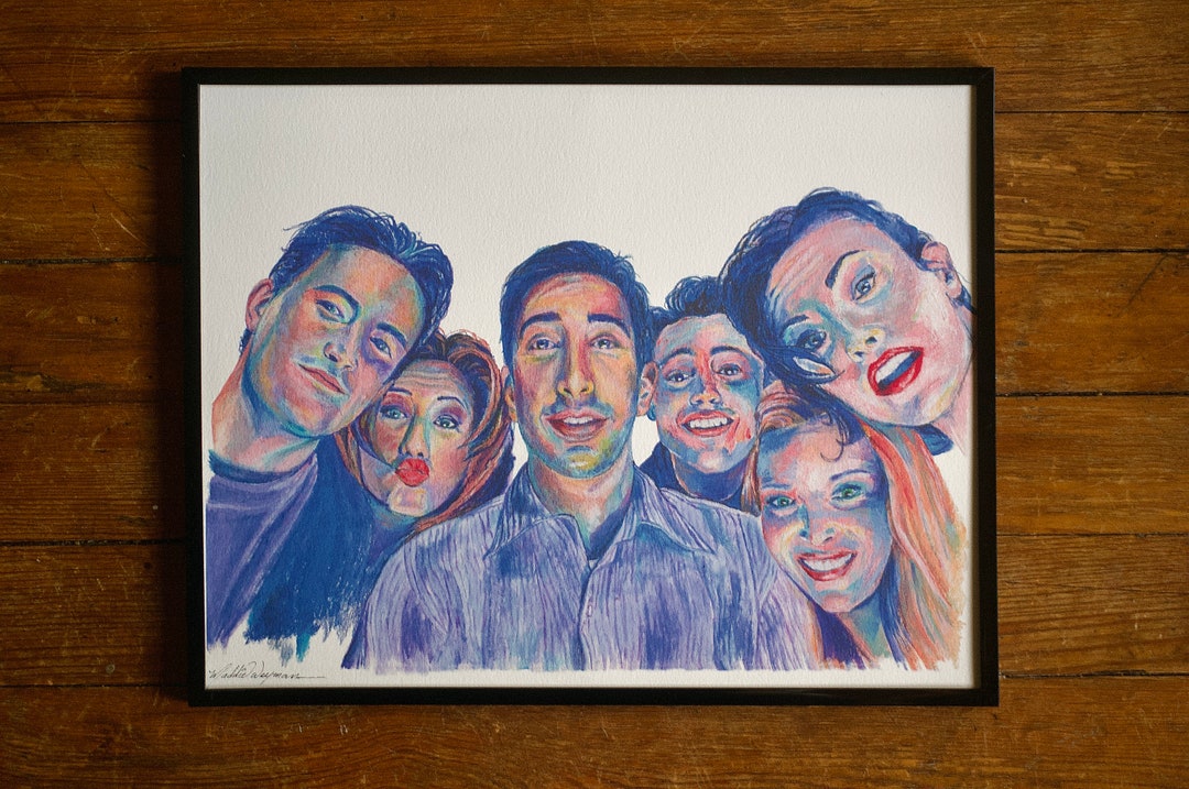 Friends TV Show - Art Print - Etsy