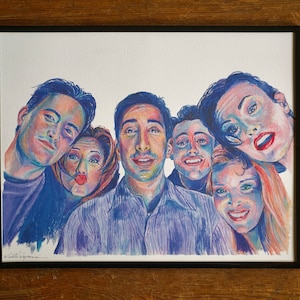 Friends TV Show - Art Print - Etsy