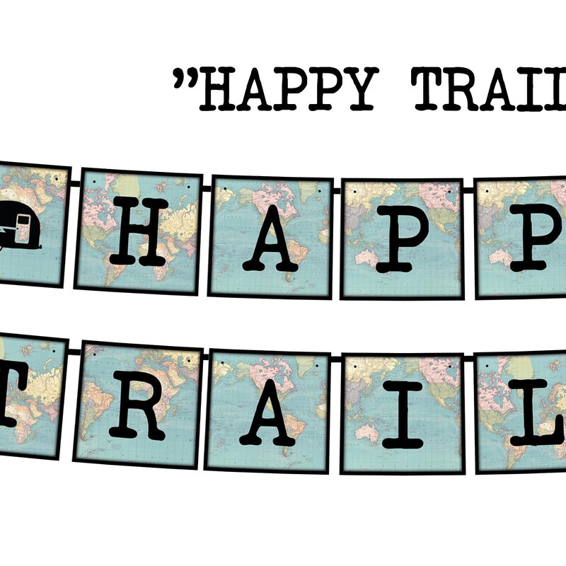 Happy Trails Printable - Etsy