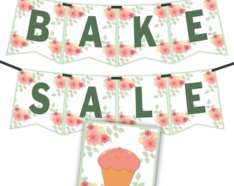Bake Sale Banner | Etsy