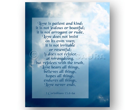 Love Is Patient Poem Printable Dimensions Stamped Cross Stitch Kit