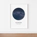 Custom Star Charts Starry Night Poster Digital Sky Map - Etsy