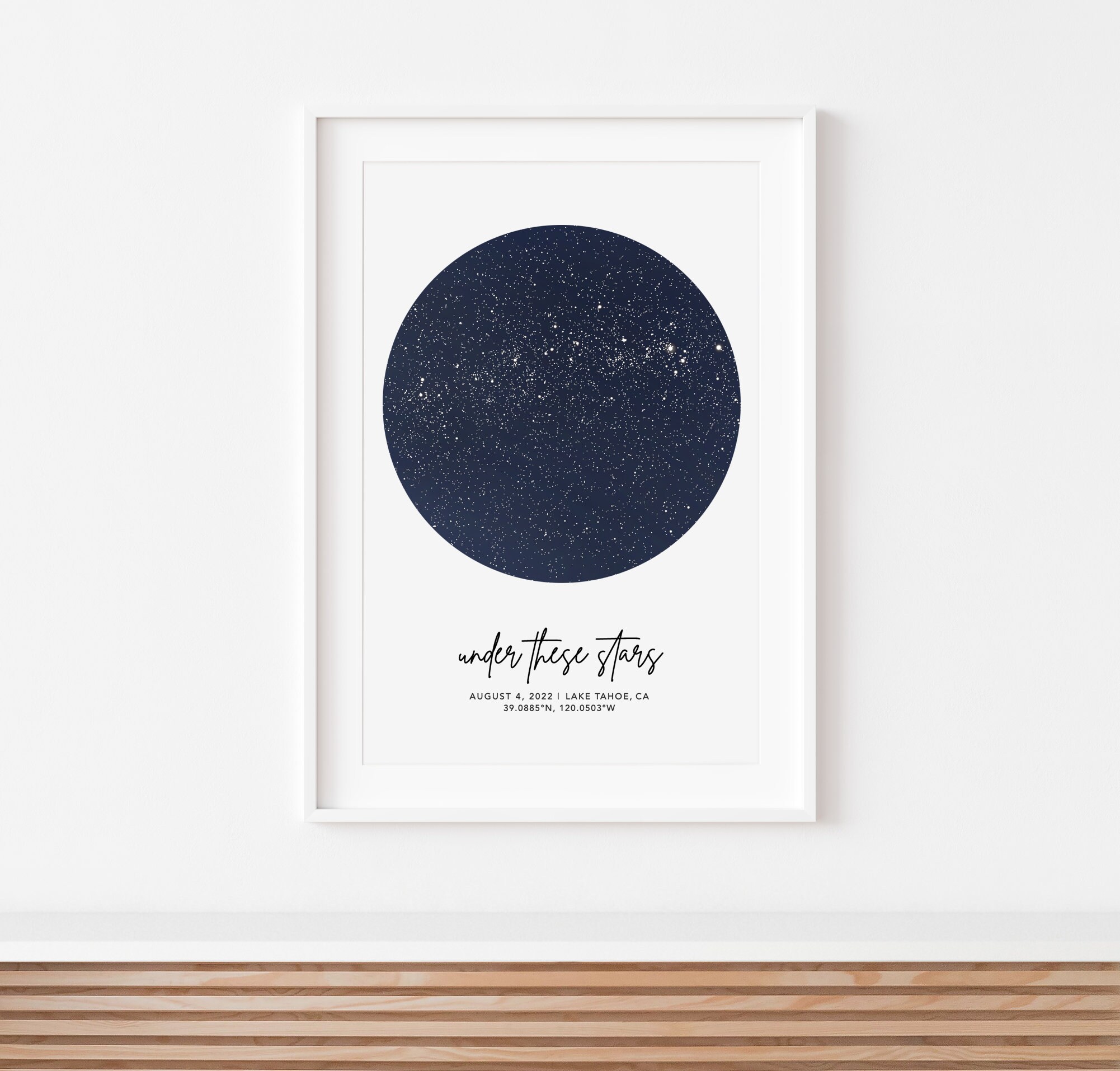 Printable Star Map of the Night Sky by Date, Constellation Map by ...