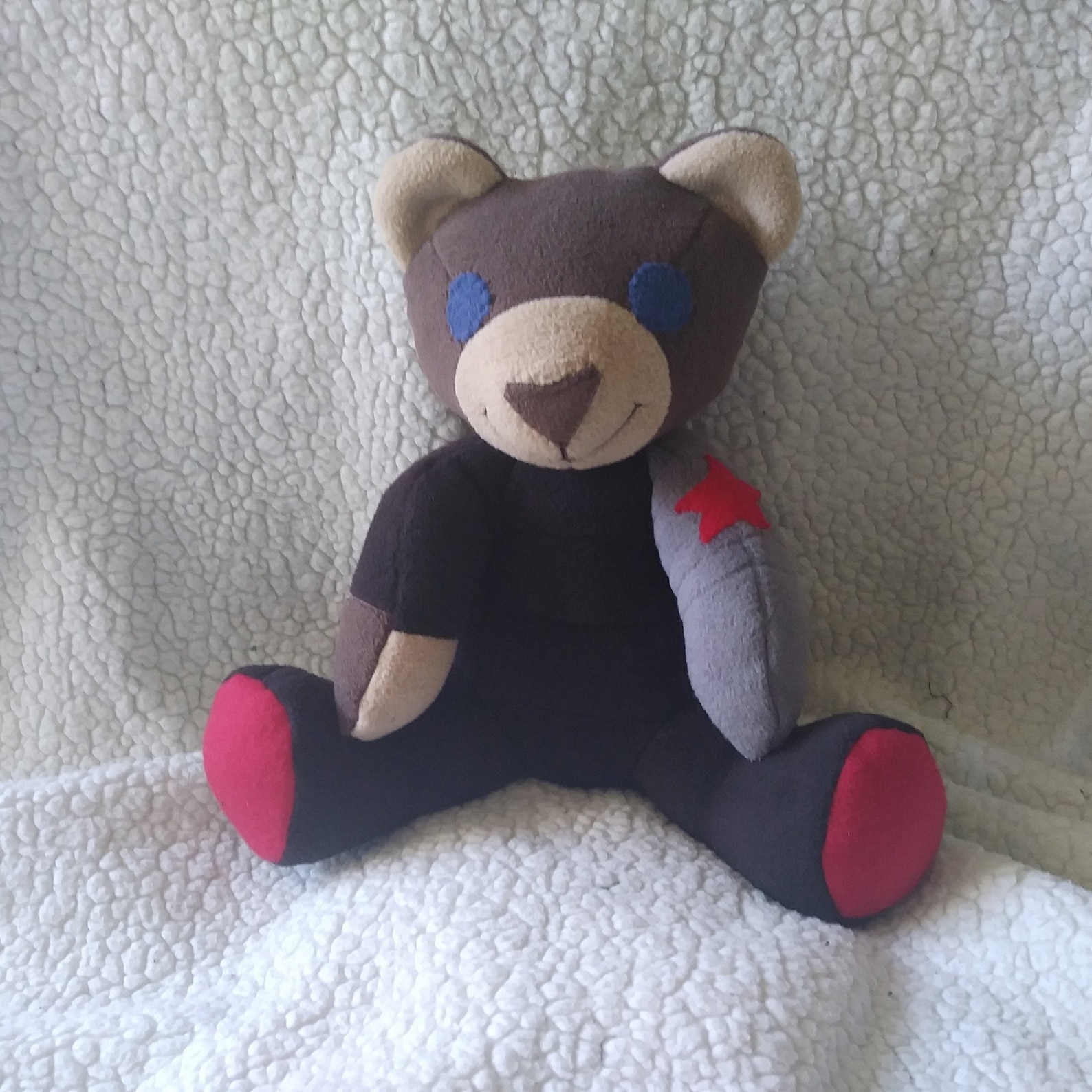 Winter Soldier Teddy Bear (bucky Barnes) - Etsy