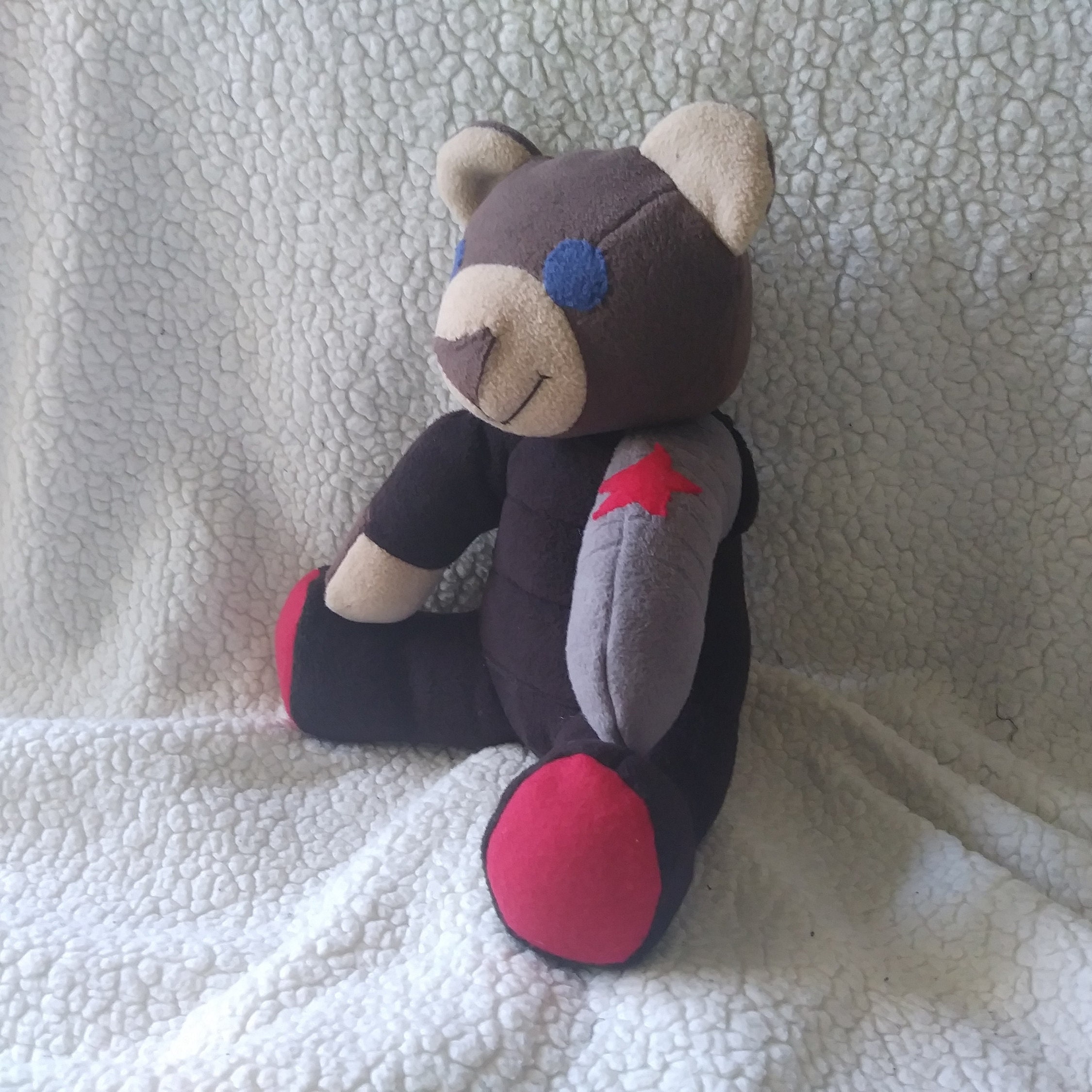 Winter Soldier Teddy Bear (bucky Barnes) - Etsy