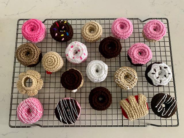 Mini Donuts With Printables CROCHET PATTERN - Etsy
