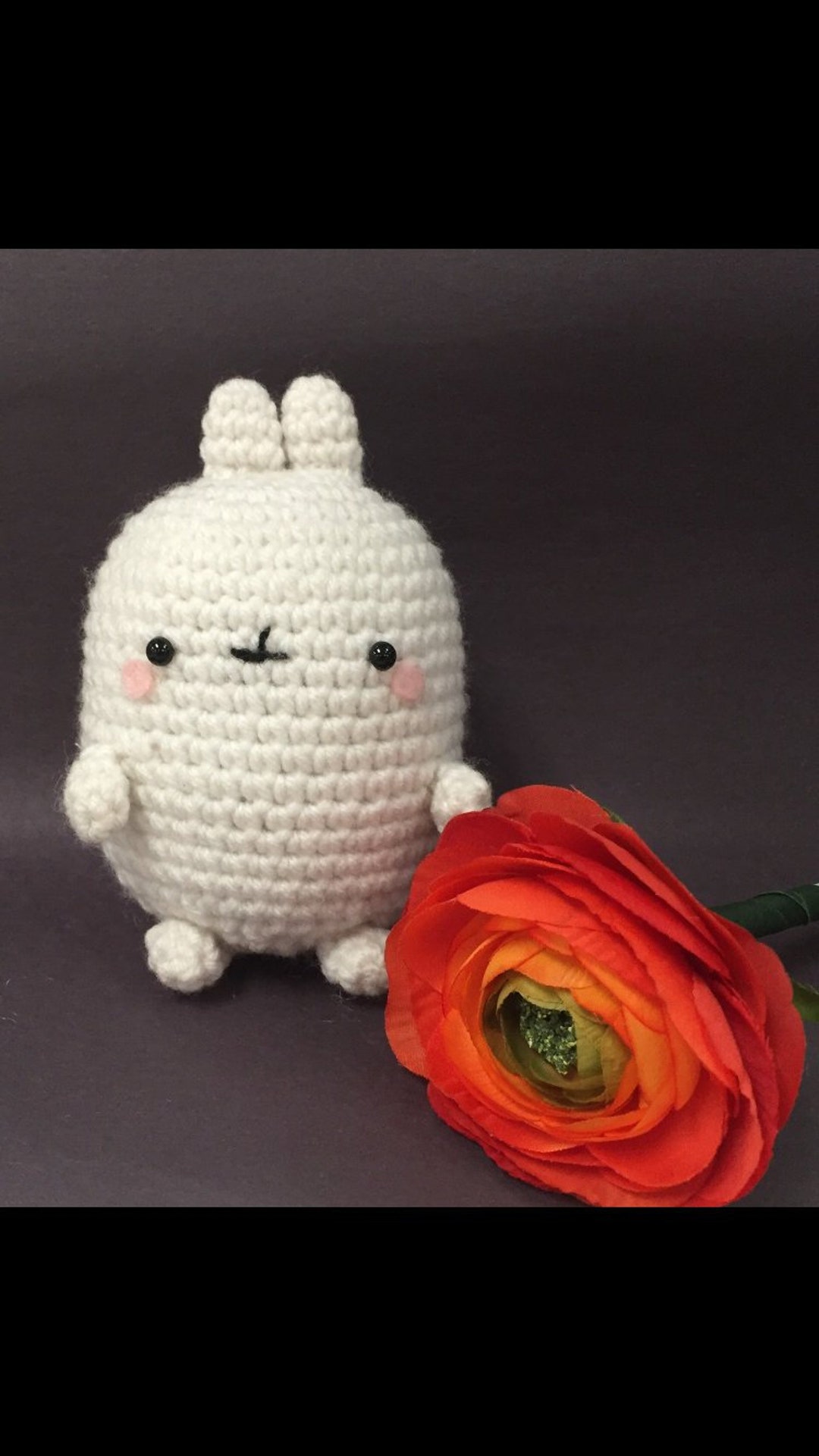 Molang Bunny Crochet Pattern - Etsy