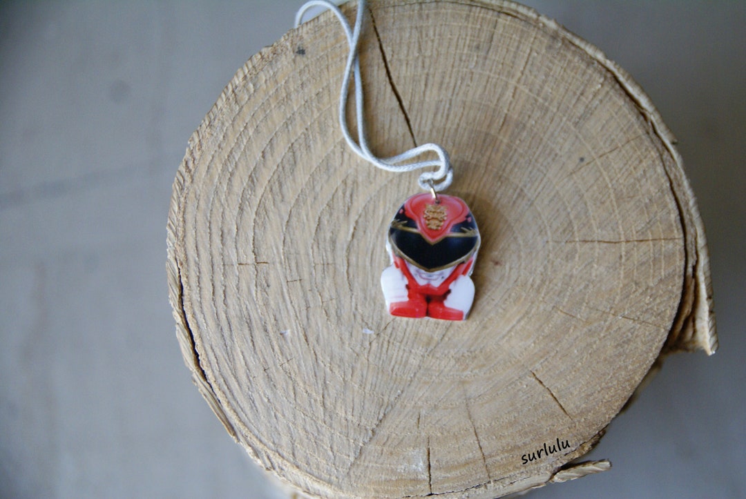 Red Ranger, Power Ranger Handmade Necklace/chocker. - Etsy