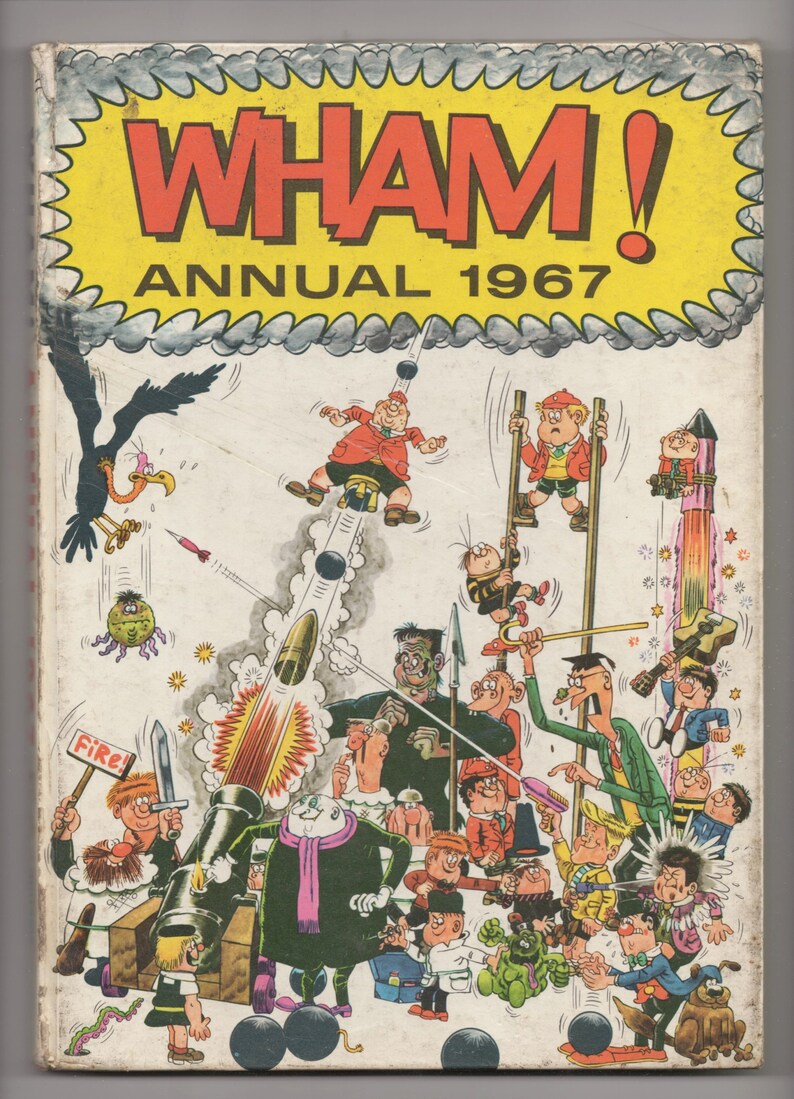 Wham Comic Annuals 1967 & 1971 - Etsy