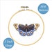Hand Embroidery Patterns. PDF. 3 Butterfly and Moth Patterns. How to Embroidery. Step by Step ...