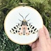 Hand Embroidery Pattern. PDF. Tiger Moth. Apantesis Incorrupta. How to ...