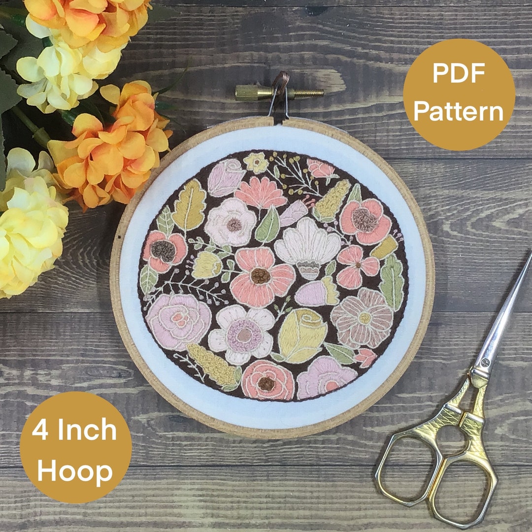 Hand Embroidery Pattern. PDF, Printable, Digital Download, Design. DIY ...