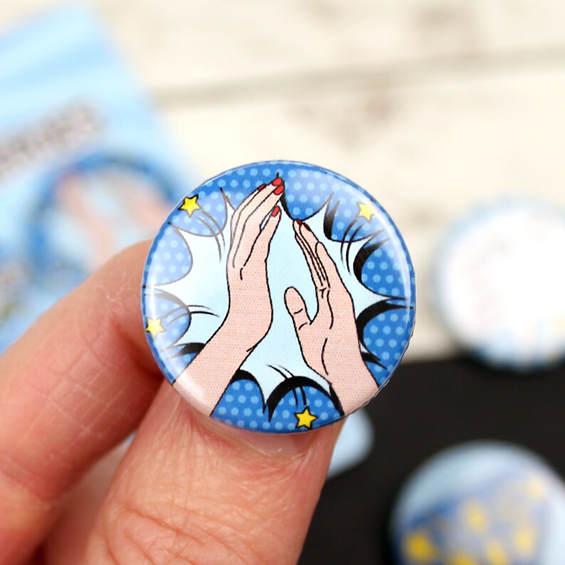 NHS Superheroes Pin Badges Set of Four - Etsy UK