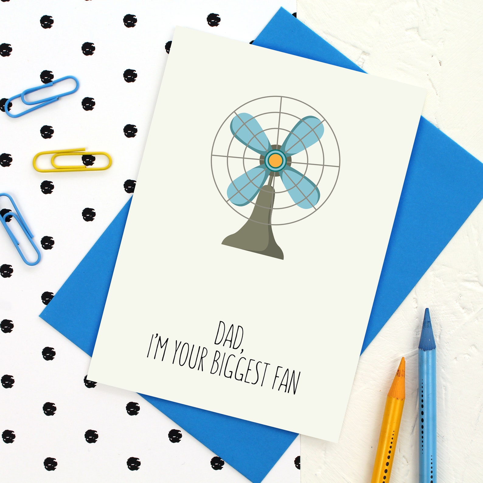 I'm Your Biggest Fan Father's Day Card - Etsy UK