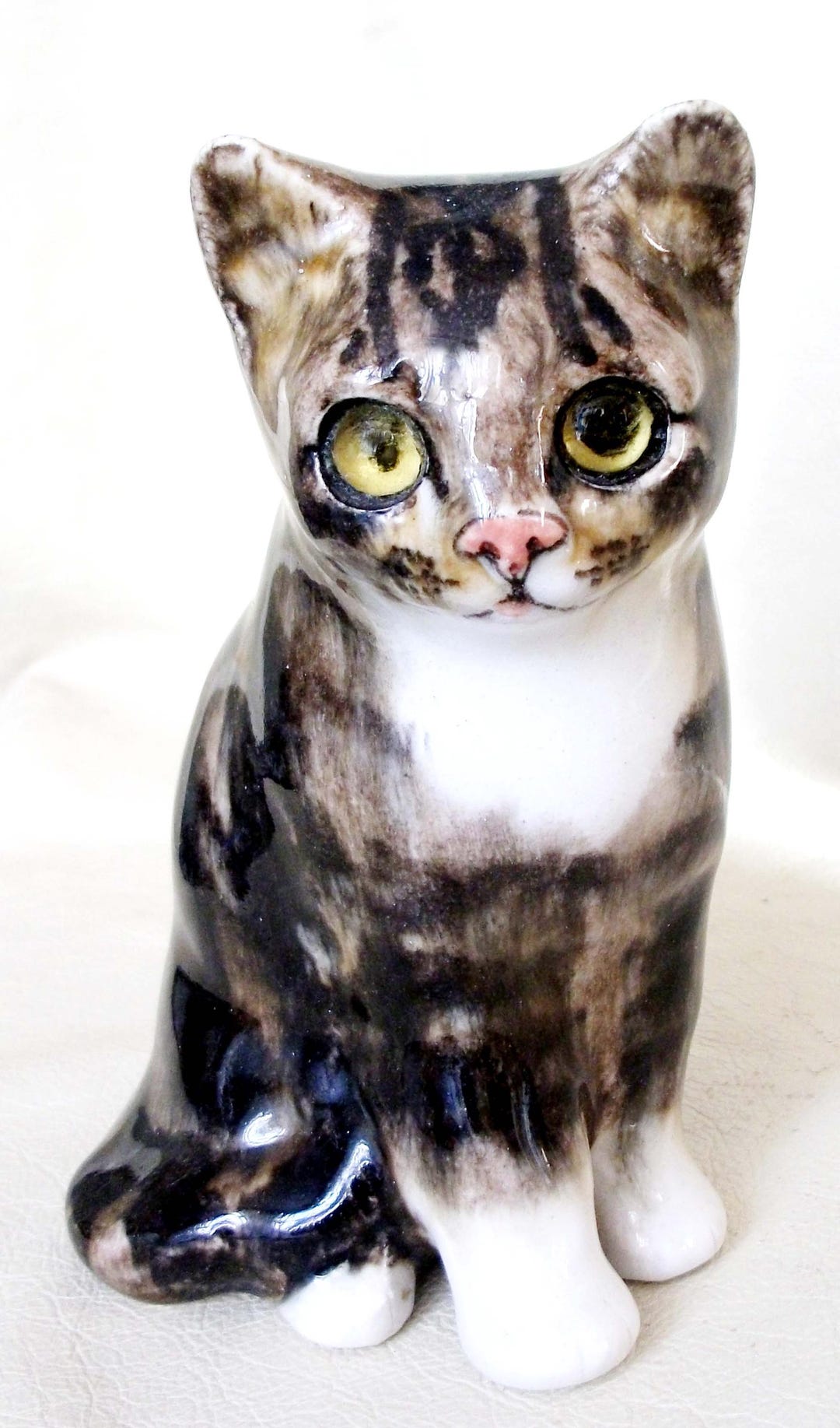 Vintage Winstanley Tabby Cat Figurine Size 2 - Etsy