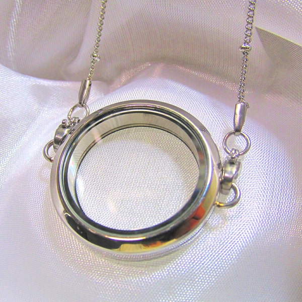 Ball Locket Necklace - Etsy