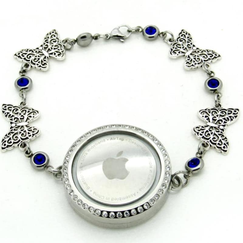 Locket Butterfly Bracelet - Etsy