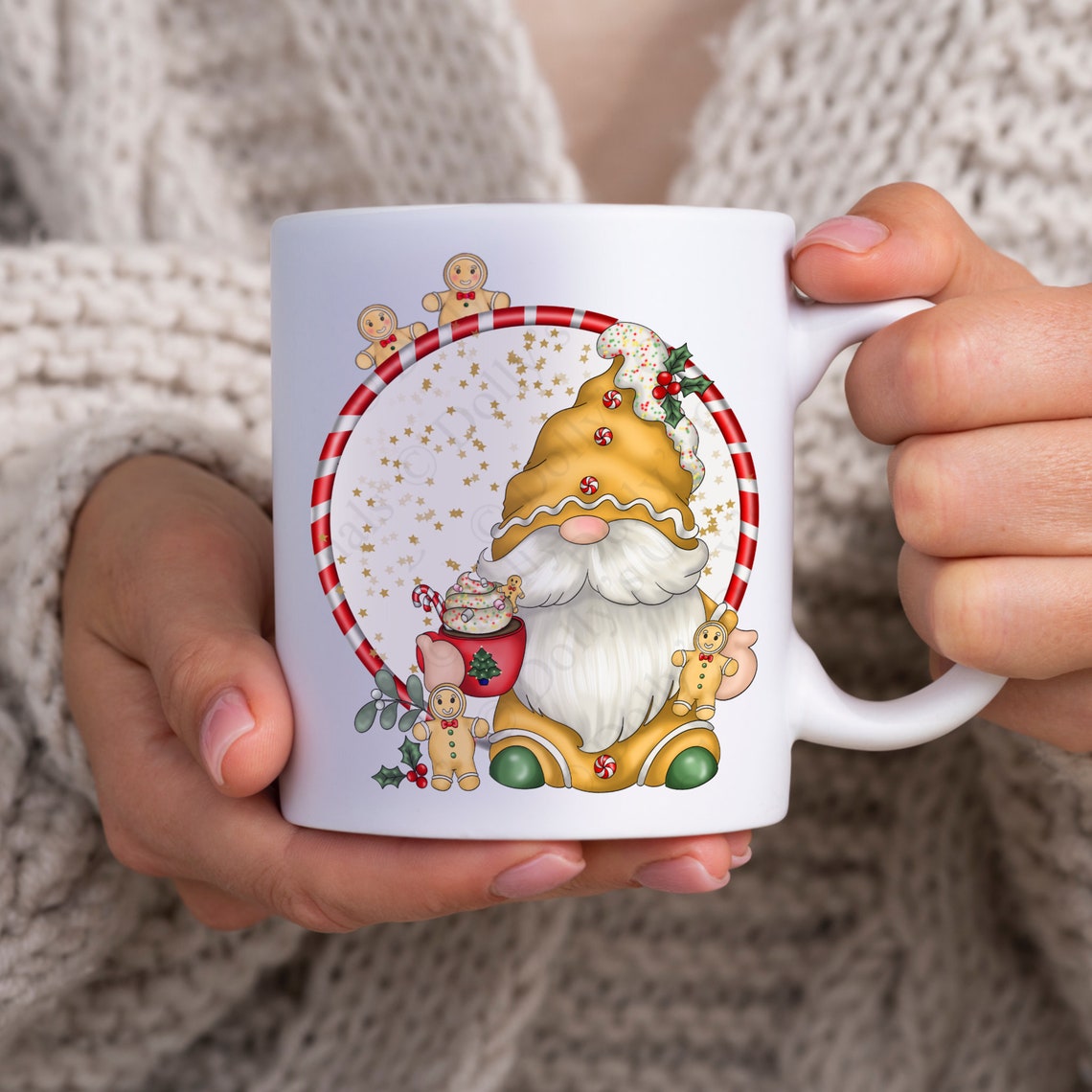 Gingerbread Man Gonk PNG Digital Download Clipart for - Etsy