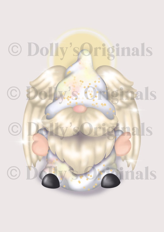 Guardian Angel Gonk PNG Sublimation Digital Download Clip Art - Etsy ...