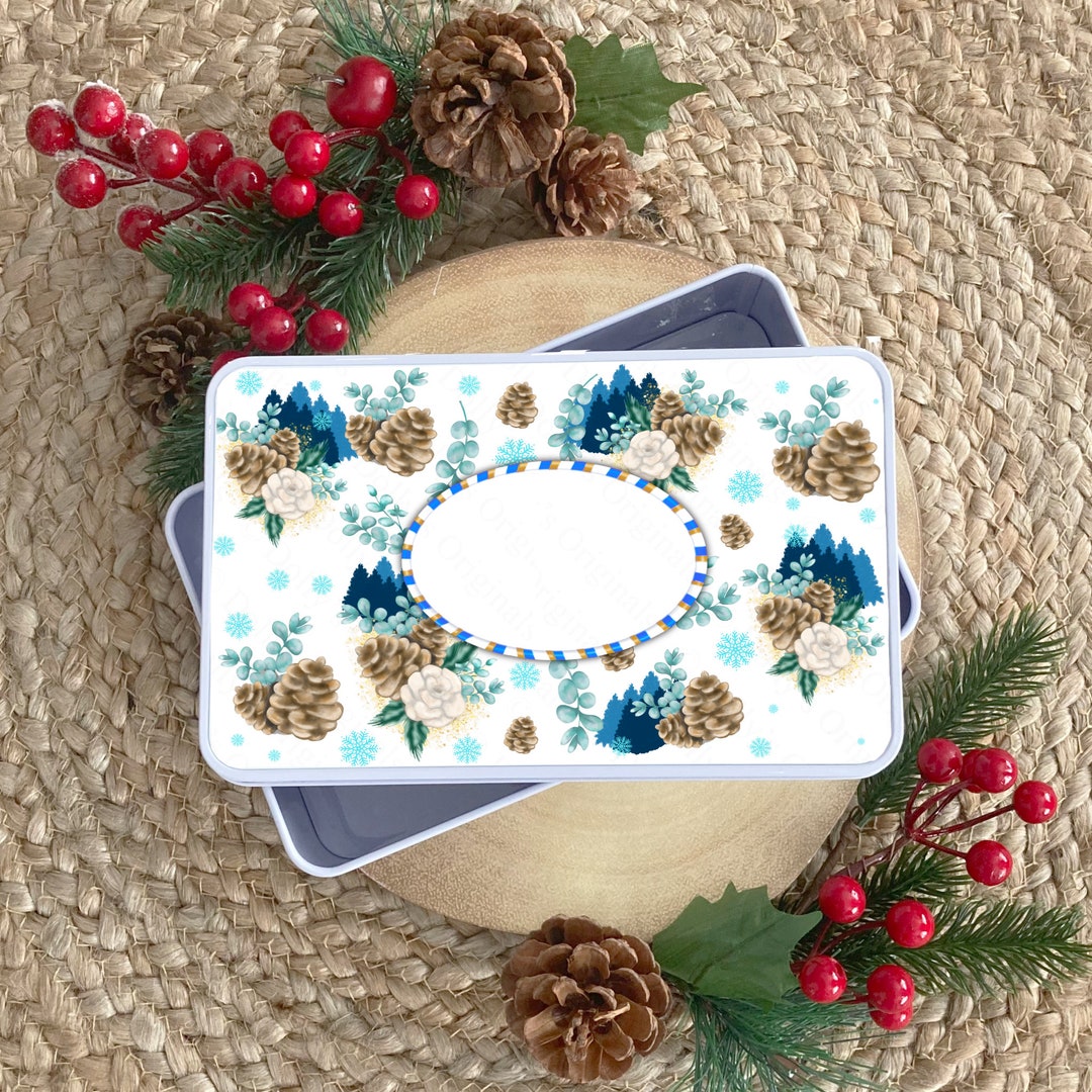 Frosted Eucalyptus Tin Design for Sublimation PNG Digital Download - Etsy