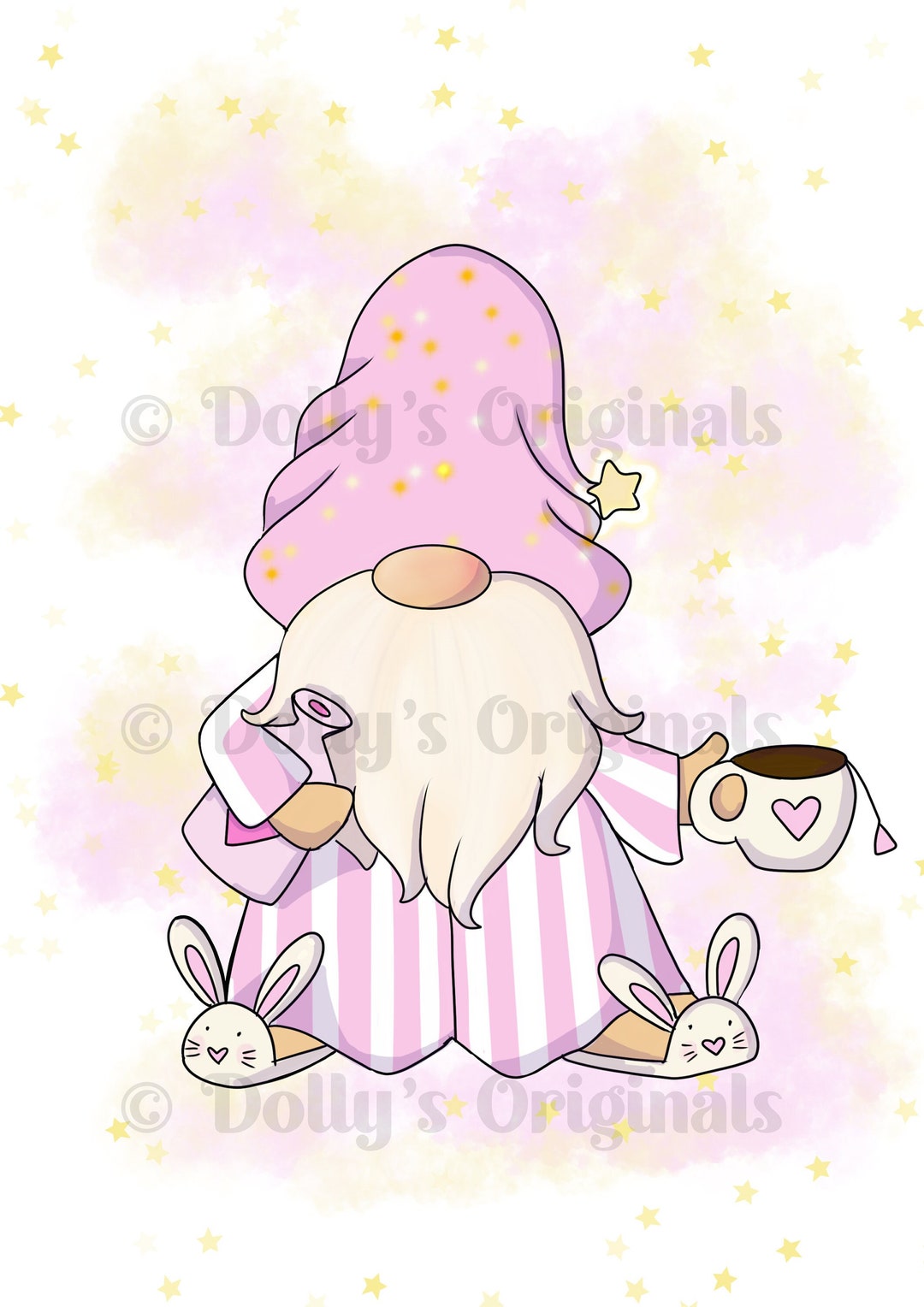 Light Pink Bedtime Gonk PNG Digital Download Sublimation - Etsy