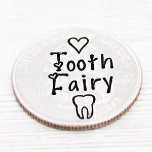 Tooth Fairy Coin, Gift From Tooth Fairy, Tooth Fairy Quarter, 1st ...