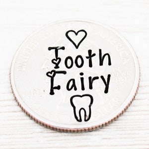 Tooth Fairy Coin, Gift From Tooth Fairy, Tooth Fairy Quarter, 1st ...