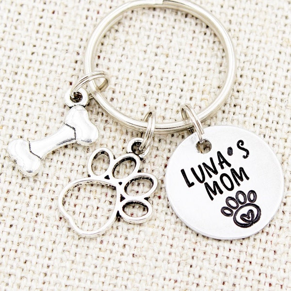 Custom Dog Keychain - Etsy