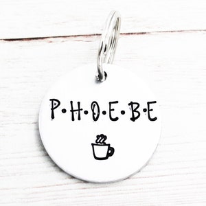 Friends Inspired Pet Name Tag, Friends TV Show Dog Tag, Dog ID Tags ...