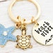 Beach Vibes Keychain, Sea Turtle Keyring, Beach Lover Gift, Starfish ...