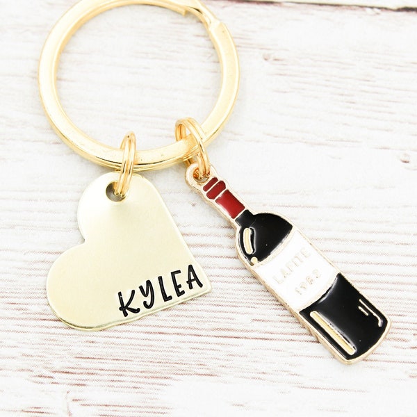 Wine Keychains - Etsy
