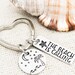 The Beach is Calling Keychain, Beach Keyring, Beach Lover Gift, Beach ...