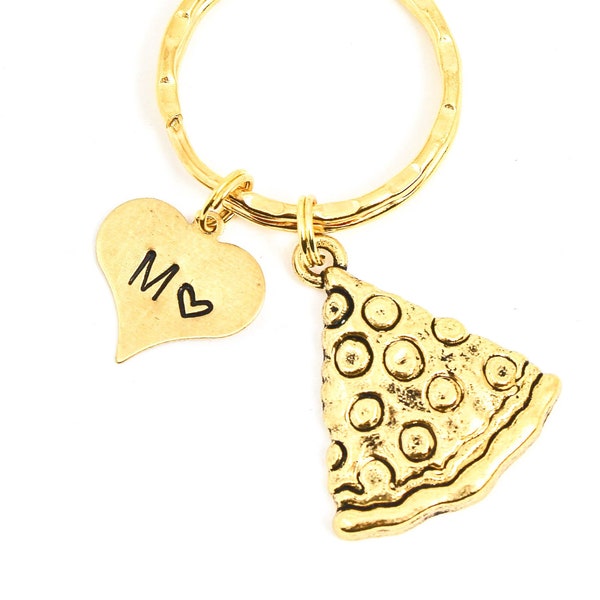 Pizza Keychain - Etsy