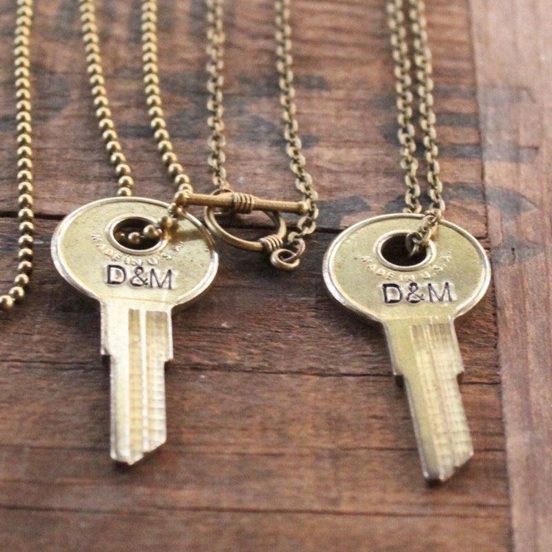 Couples Necklace Set - Etsy