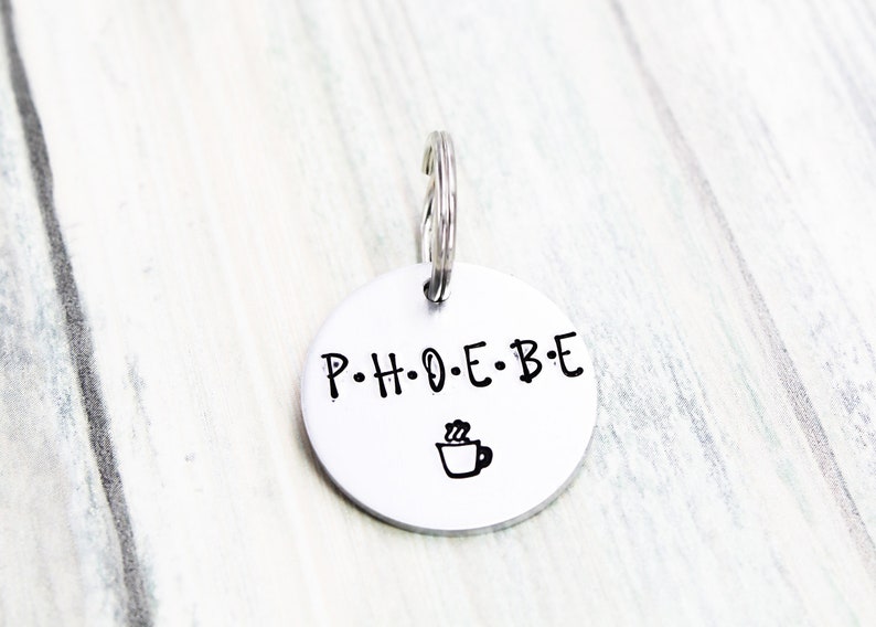 Friends Inspired Pet Name Tag Friends TV Show Dog Tag Dog ID - Etsy