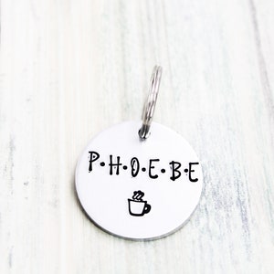 Friends Inspired Pet Name Tag, Friends TV Show Dog Tag, Dog ID Tags ...