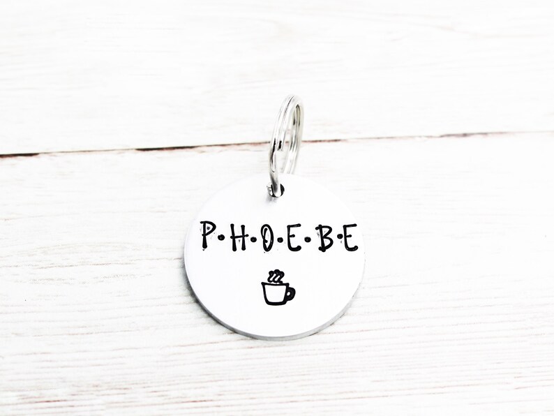 Friends Inspired Pet Name Tag Friends TV Show Dog Tag Dog ID - Etsy