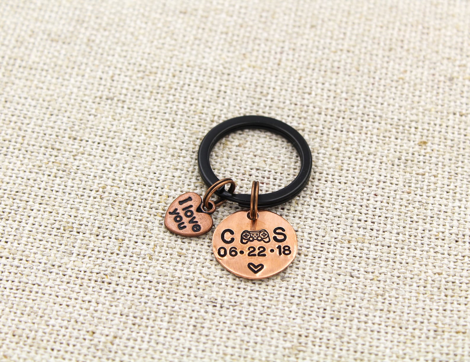 Gamer Couple Keychain, Anniversary for Him, Video Game Couples Gift ...