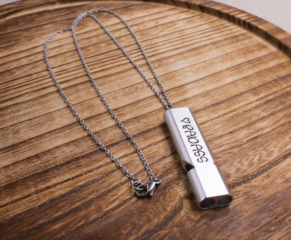Emergency whistle necklace store
