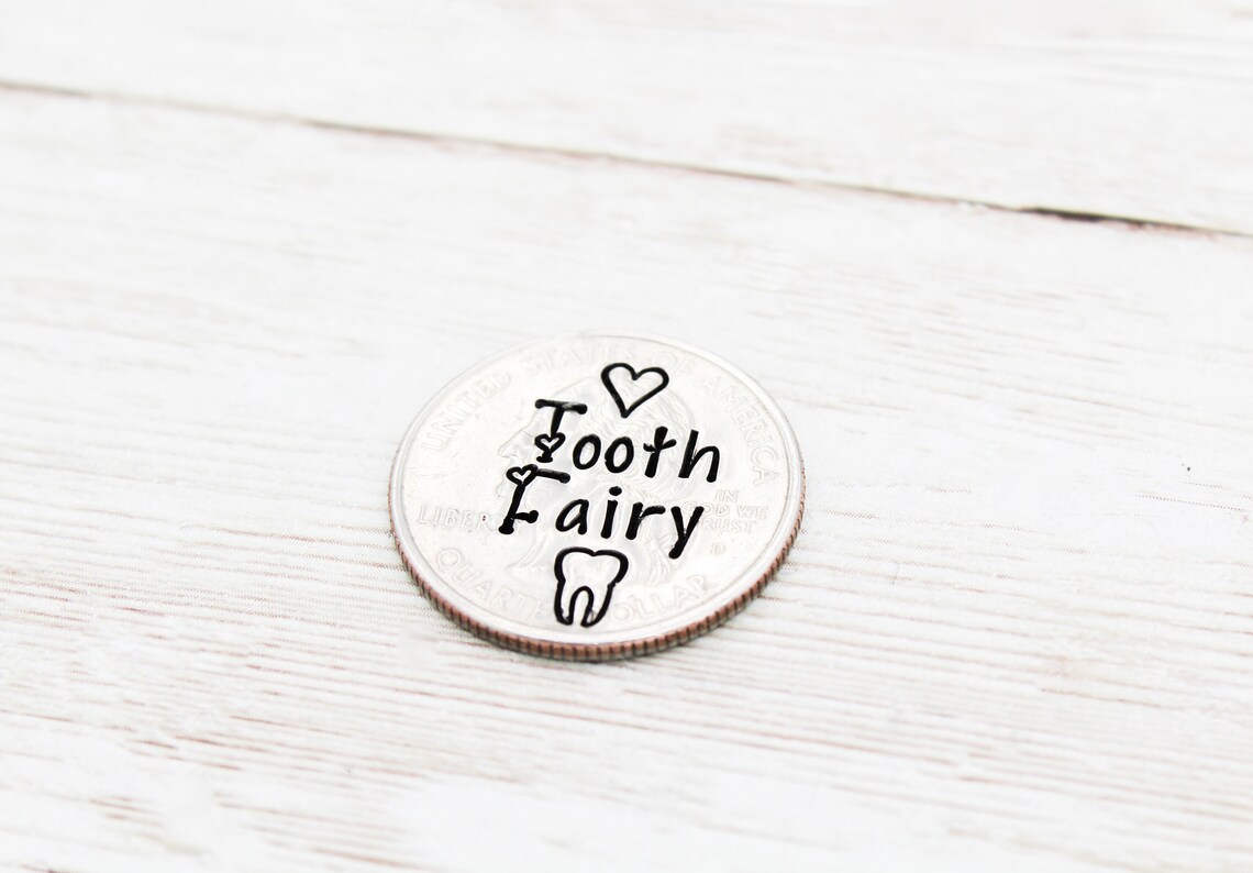 Tooth Fairy Coin Gift From Tooth Fairy Tooth Fairy Quarter - Etsy