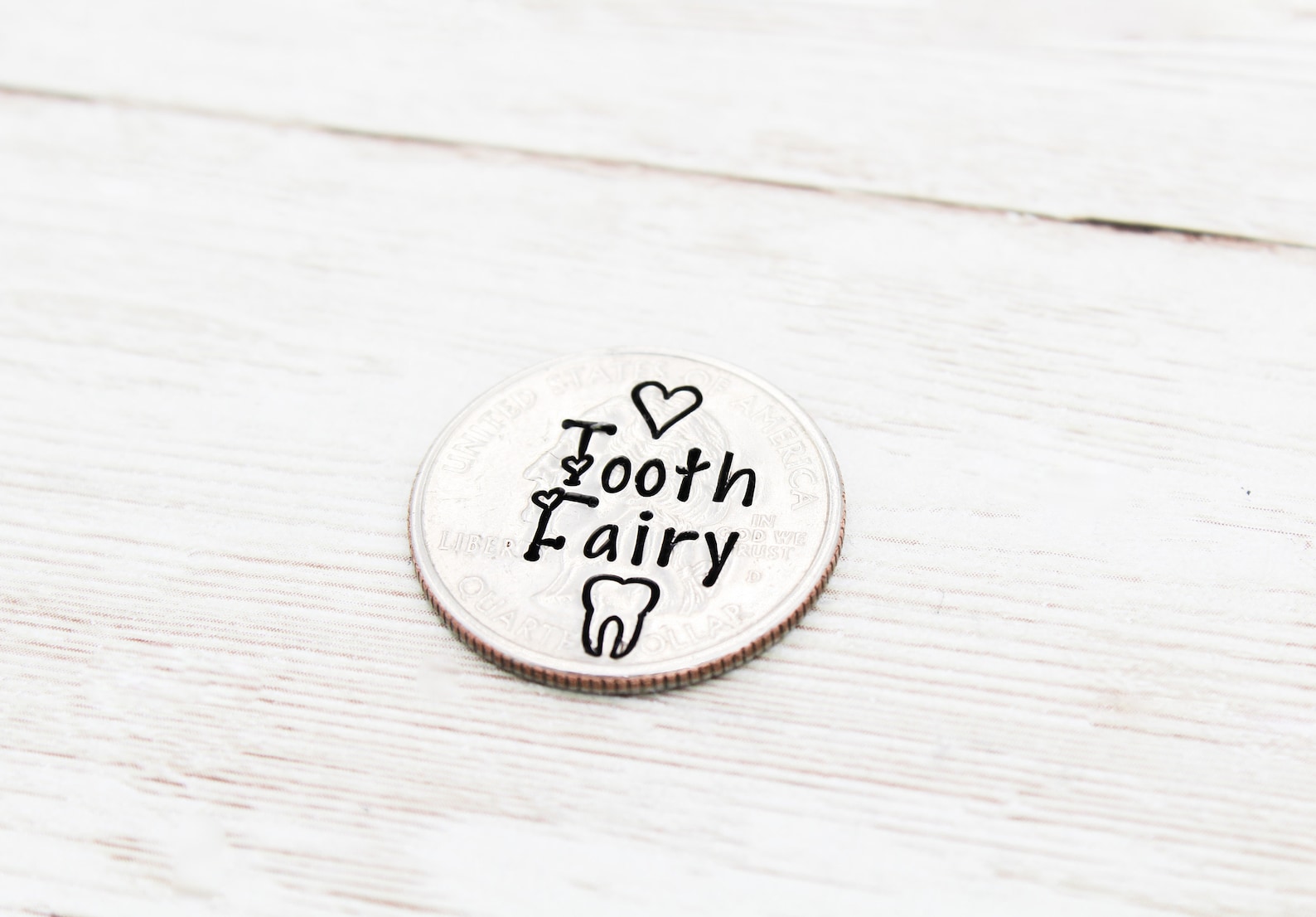 Tooth Fairy Coin, Gift From Tooth Fairy, Tooth Fairy Quarter, 1st ...